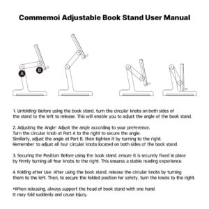 Comme Moi Wooden Kids' Book Stand and Adjustable Table - Baby Desk for 1 Year Old - Foldable Weaning and Dinner Table, Small Dining Table for Toddlers - Multi-Functional Easel (Made in Korea)