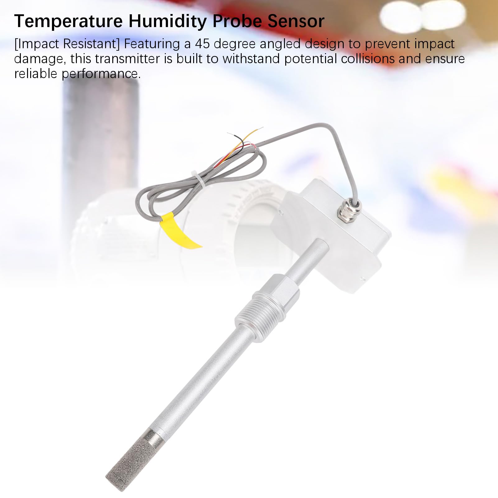 Temperature Humidity Transmitter Output IP68 Waterproof Impact Resistant Easy Maintenance with High Accuracy for Industrial Use