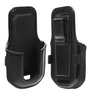 scanner holster for zebra symbol tc77, tc70, tc72, tc75, tc70x, tc75x handheld barcode scanner - carrying case and holder with belt clip, pouch supports trigger handle, sg-tc7x-hlstr1-02