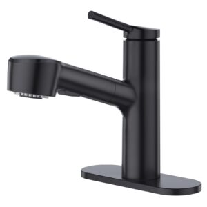 crea black single hole bathroom faucet 1 handle pull out bar sink faucets laundry faucet utility faucet with sprayer handheld bath tub faucet baby pets toilet faucet vanity basin mixer tap