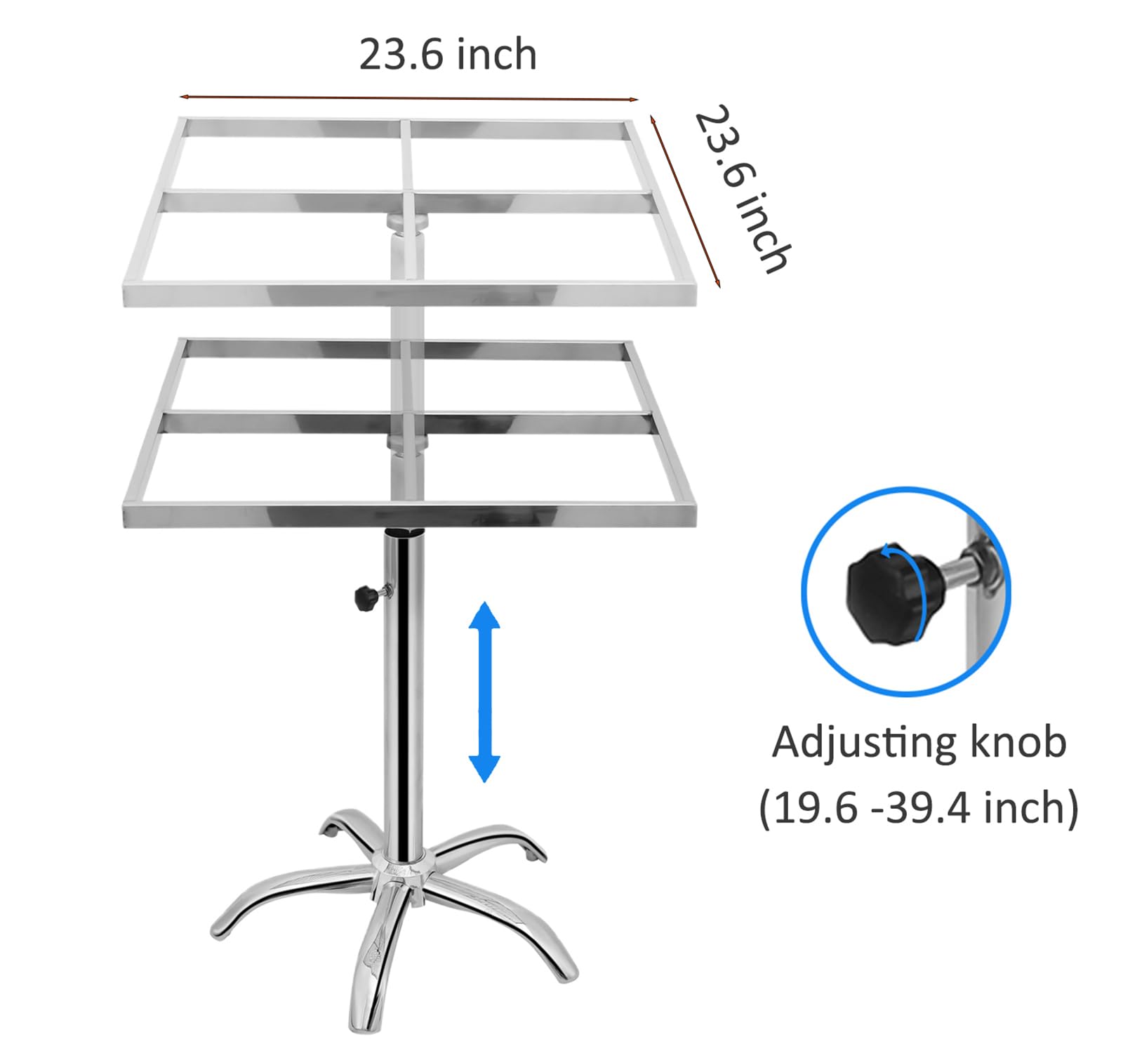 Rzjoke Rotating Paint Rack Lifting Cabinet Door Hangers for Spray Painting Stainless Steel Paint Drying Rack for Auto Body, Furniture, Car Door