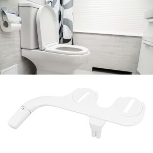 ultra slim bidet toilet seat attachment dual nozzle self feminine butt wash bidet attachment 3/8 inch tee