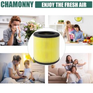 CHAMONNY B-D02U Filter Replacement, Compatible with VEWIOR B-D02U Air Purifier & MOO-KA B-D02L and KOIOS B-D02L Air Purifier, 2Pack