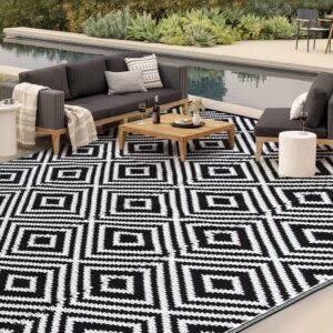 outdoor plastic straw rug, 5x7 outdoor rug,rv rug,reversible mats, large floor mat and rug for rv, patio, backyard, deck, picnic, beach, trailer, camping