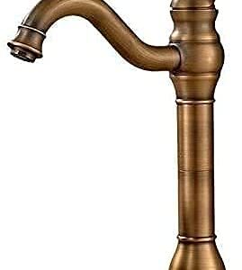 KNKQZXVDF -Taps,Faucets,Modern Kitchen Faucet Brass Hot and Cold Faucet Mixer Tap Bathroom Sink Mixer Taps Bathtub Mixer Taps Bathroom Sink Faucet/Que Brass(Que Brass)