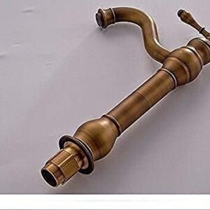 KNKQZXVDF -Taps,Faucets,Modern Kitchen Faucet Brass Hot and Cold Faucet Mixer Tap Bathroom Sink Mixer Taps Bathtub Mixer Taps Bathroom Sink Faucet/Que Brass(Que Brass)