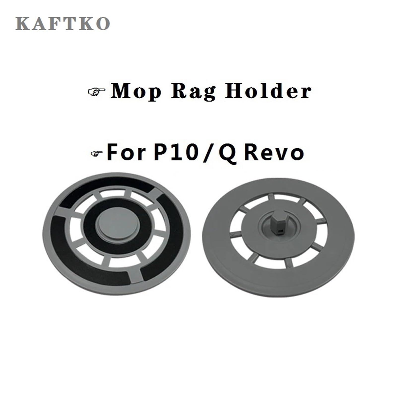 KAFTKO Vacuum Cleaner Mop Holder Parts Replacement. Comaptible for Roborock P10 / Q Revo