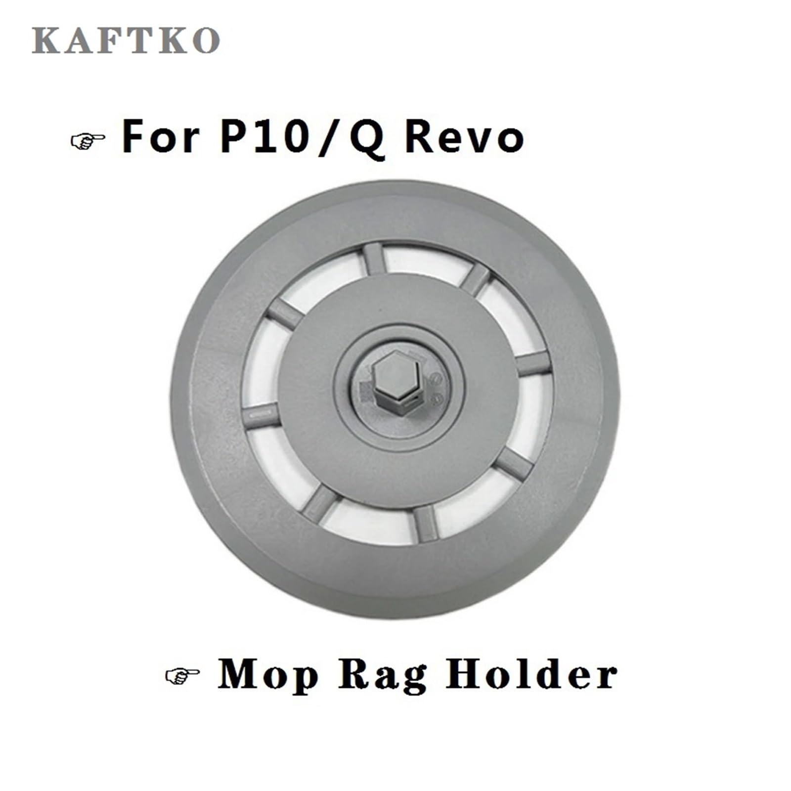 KAFTKO Vacuum Cleaner Mop Holder Parts Replacement. Comaptible for Roborock P10 / Q Revo