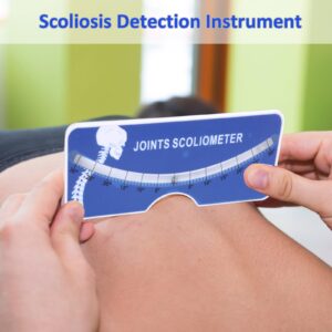 Scoliometer Easy To Use Scoliosis Meter ABS Housing 0 To 30 Degree For Home Use Back And Spine Scoliosis Diagnosis