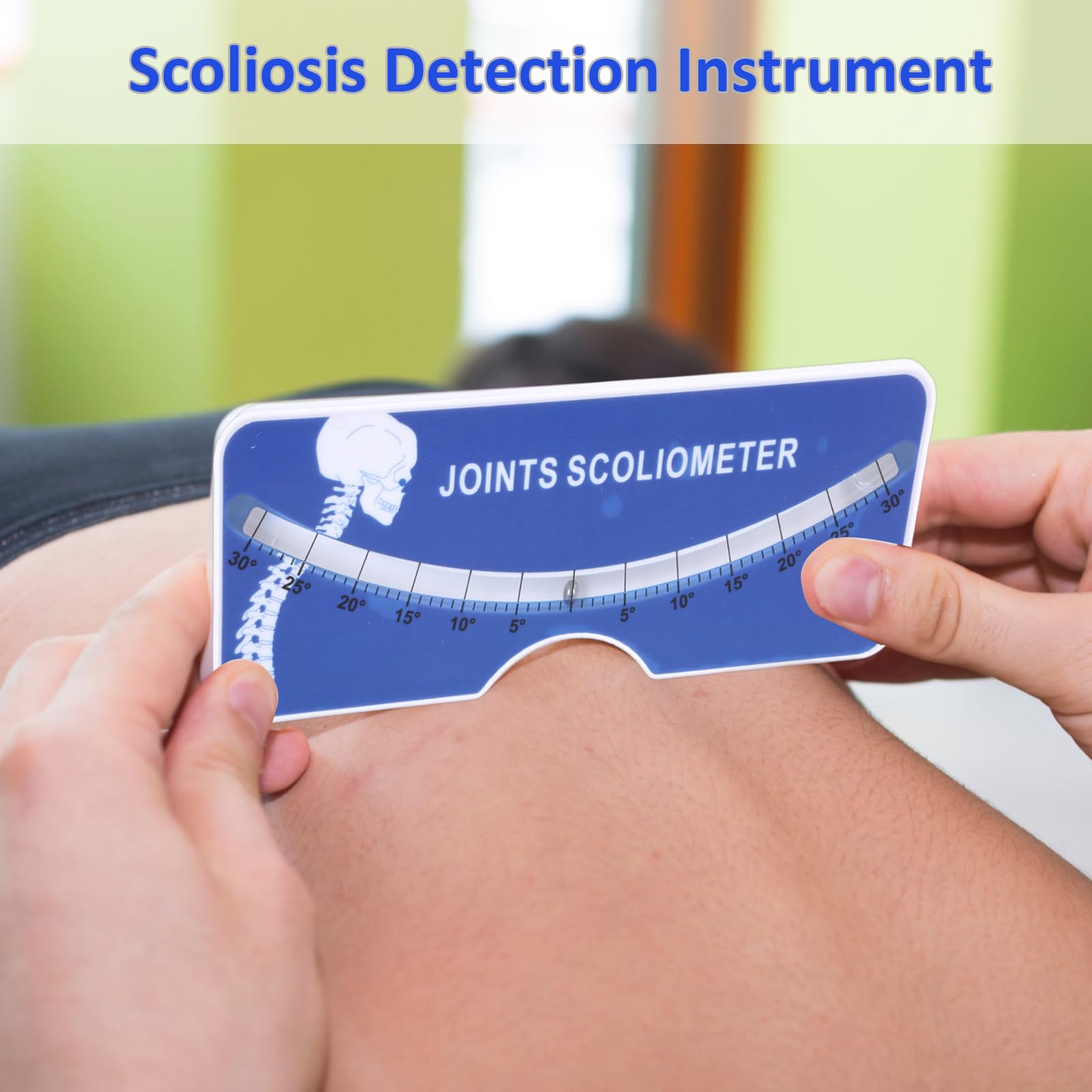 Scoliometer Easy To Use Scoliosis Meter ABS Housing 0 To 30 Degree For Home Use Back And Spine Scoliosis Diagnosis