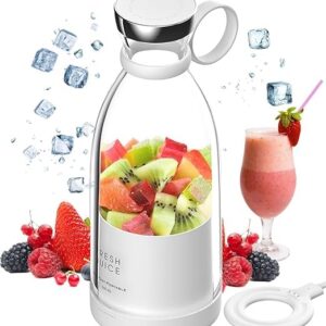 Portable Blender with USB Rechargeable Battery, Stylish and Lightweight Design