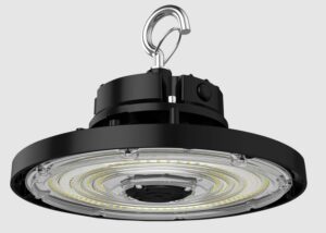 rab h17xxlb field adjustable 300w/400w/500w led highbay, 3000k/4000k/5000k, black