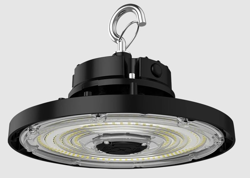 RAB H17XXLB Field Adjustable 300W/400W/500W LED Highbay, 3000K/4000K/5000K, Black