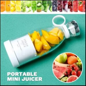 Portable Blender with USB Rechargeable Battery, Stylish and Lightweight Design