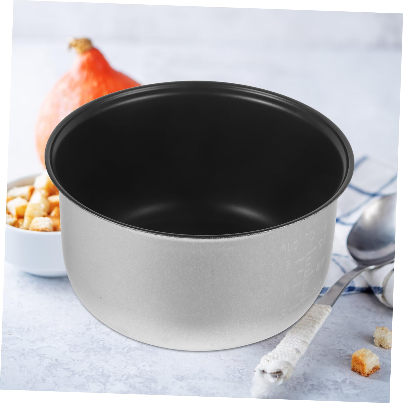 CRILSTYLEO Rice Cooker Liner Pie Pan Aroma Rice Cooker Nonstick Cooker Inner Cooking Pots Rice Cooker Insert Pot Cookers Rice Cooker Bowl Power Cooker Inner Interior Pot Instapot Pot Alloy