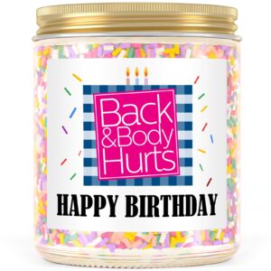 funny happy birthday candle gifts for women men, best friend birthday gifts ideas for her him friendship gifts 16th 21th 30th 40th 50th 60th birthday gift for friends female coworker sister mom bestie