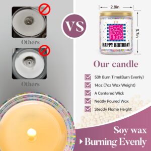 Funny Happy Birthday Candle Gifts for Women Men, Best Friend Birthday Gifts Ideas for Her Him Friendship Gifts 16th 21th 30th 40th 50th 60th Birthday Gift for Friends Female Coworker Sister Mom Bestie