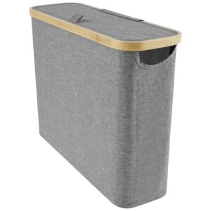 toilet paper storage large capacity toilet paper basket holds up to 12 toilet paper roll basket lightweight toilet paper organizer basket with side window foldable toilet paper bin 17.7x5.9x13.8 inch