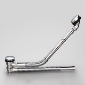 fklgjfo full brass bathroom bathtub drainer push down up hold bath waste drains for bathing tub drain