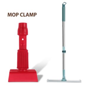 FOMIYES Mop Replacement Clip Plastic Commercial Mop Clip Detachable Mop Clamp Quickly Change Mop Handle Parts