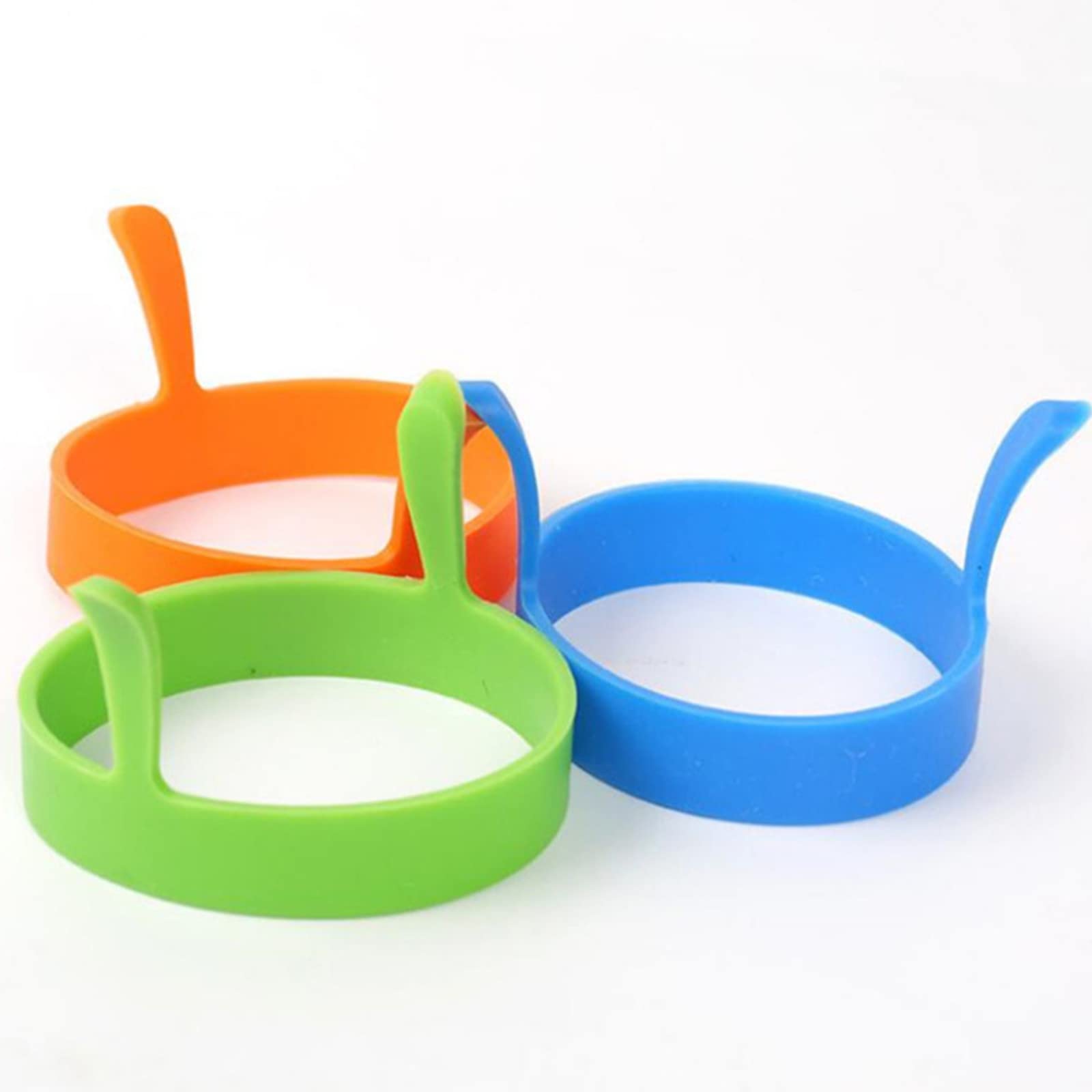 Nonstick Food Grade Silicone Maker Pancake Rings Dishwasher Safe Cooking Lover