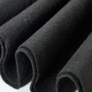 soft black felt fabric 36"x 18"/ 1.6mm thick sewing patwork material large craft felt roll fabric by the yard