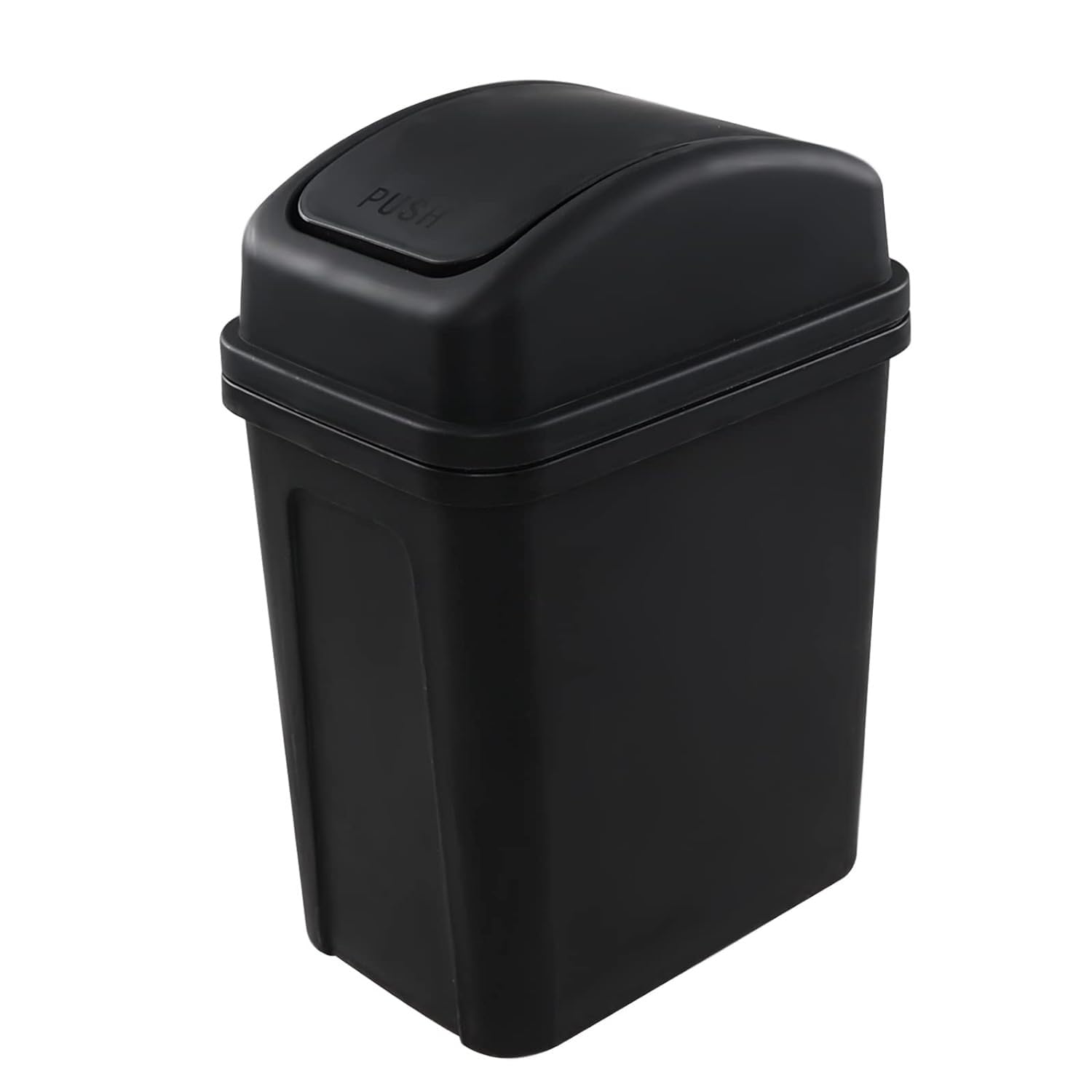 Outdoor Trash Can for Patio ,5.5 Gallons, Plastic Garbage Can with Lid, Waste Basket,trash Bin,garbage Bin ,dog Proof Trash Can for Outdoor, Living Room, Kitchen, Office, Bathroom, Bedroom, Dorm