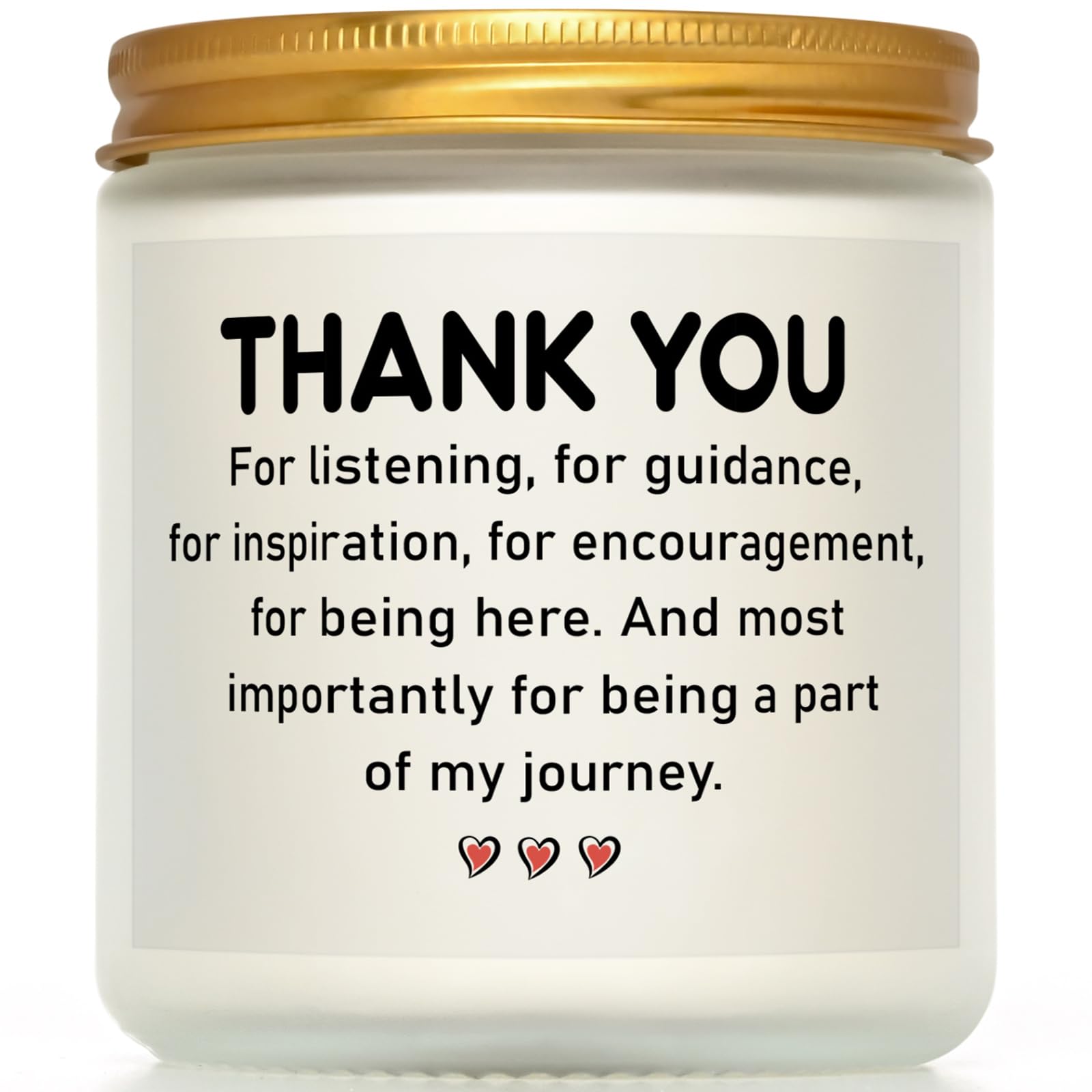 LiqCool Thank You Candle for Women Men, Appreciation Gifts for Teacher Coworkers Boss Lady Employees Manager Coach Friends, Thanksgiving Birthday Christmas Gifts for Dad Mom Sister BFF