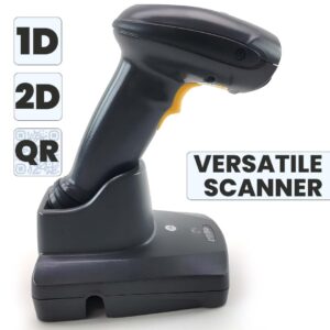 zebra wireless barcode scanner ds6878 bundle - includes zebra symbol 1d/2d barcode & qr code scanner w/bluetooth connection, rechargeable battery, usb cord, microfiber cloth (renewed)