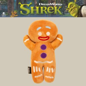 Franco Shrek The Gingerbread Man Holiday & Christmas Bedding Super Soft Plush Cuddle Pillow Buddy, (Officially Licensed Product)