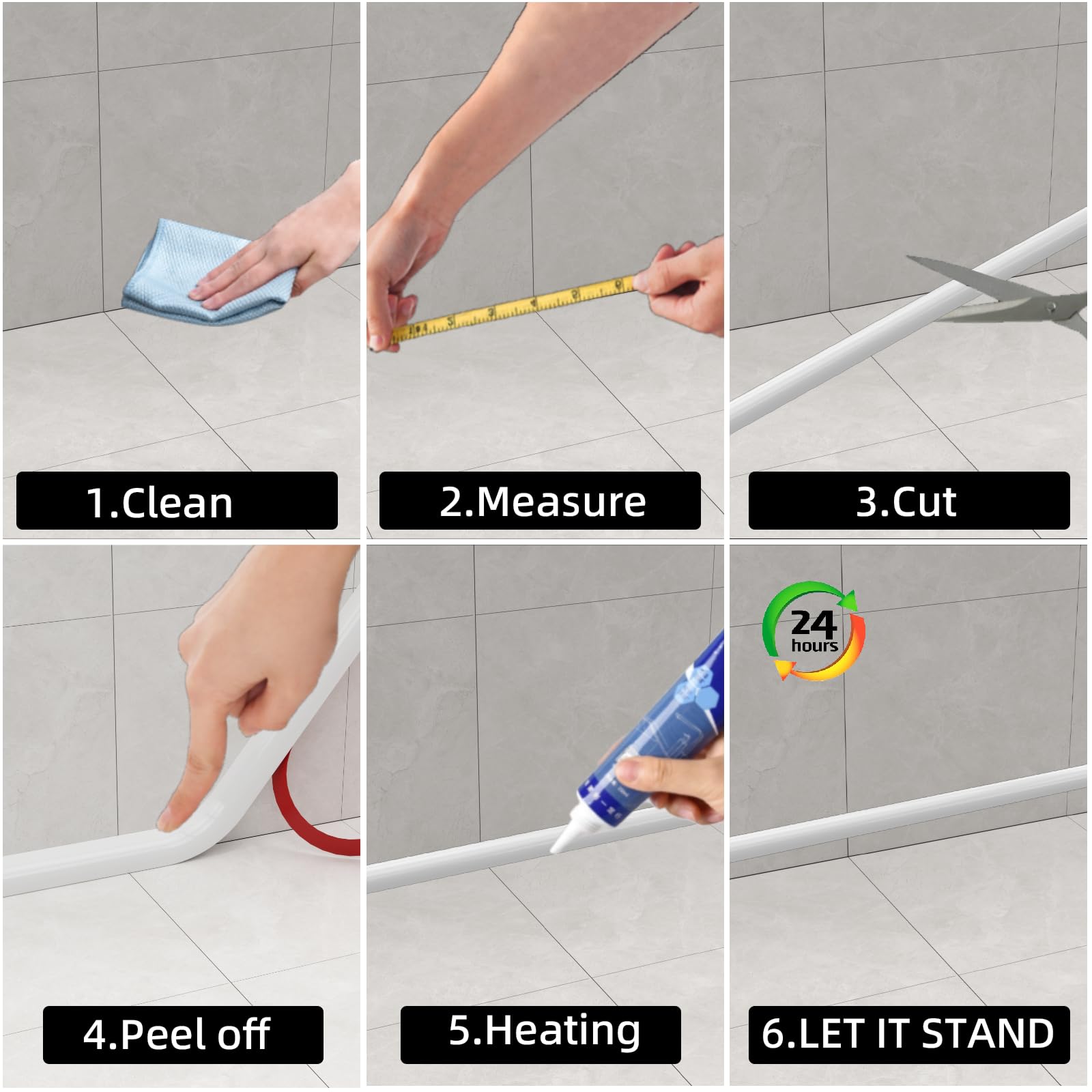 118" Collapsible Shower Threshold Water Dam Barrier,Walk in Shower Splash Guard for Bathtub,Shower Edge Water Stopper for Wet & Dry Separation,Shower Door Water Blocker in Bathroom Kitchen,Transparent