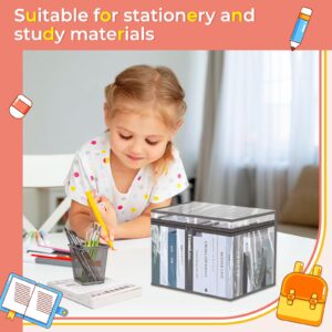 3 Pcs Clear Storage Bags for Toys, Reusable Clear Toy Organizer Bags with Zipper, Waterproof Bags for Building Blocks, Board Games,Puzzle, Kids Books, Clothes