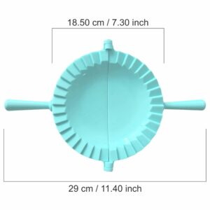 Empanada Maker Press 6 inch - Professional - Mold Ravioli Dumpling Tortilla Folder - Quesadilla - Empanadas, Pierogi, Samosa, Calzone, Momo Mold - Extra Large