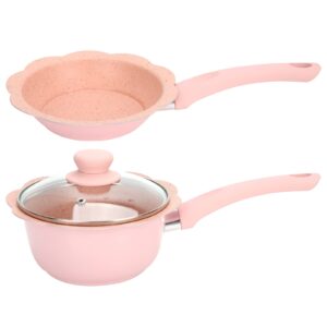 restokki milk soup pot set non stick multifunction frying pan saucepan baby food cooking cookware