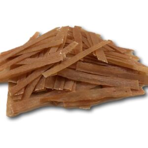 Top Dog Chews - Flat Turkey Tendons for Dogs, 10 OZ, Made in The USA, 100% Natural Chew Treats for Dental Care and Stress Relief, Puppy Training Treats for All Breeds