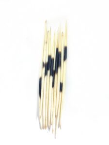 porcupine quills hair stick indian crafts accessories fishing buoy -10 pieces（9 inch to 10 inch)