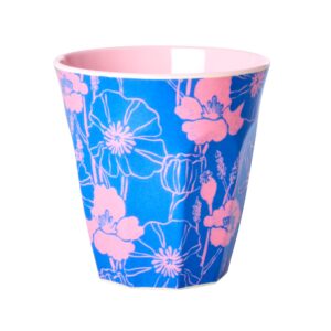 rice by rice medium beuatifully designed poppie cups - 8.4oz