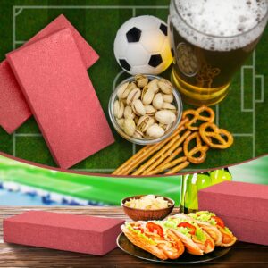 Wonderjune 3 Pack Football Foam Bricks for Parties Thick Foam Cinder Blocks 9.45" x 4.72" x 1.97" Fake Bricks Comedy Magician Stage Street Gimmick Props Festival Novelty Items