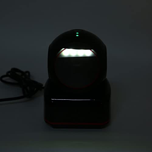 1D,2D Barcode Scanner,Omnidirectional Inductive Scanning,Strong Anti Light Interference,Fast Decoding, Suitable for Mobile Payment Scanning,Cell Phone,Computer