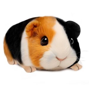 senpower realistic guinea pig stuffed animal, cute guinea pig plush for kids, small stuffed animals toys for boys girls children's christmas birthday gifts (multicolor)