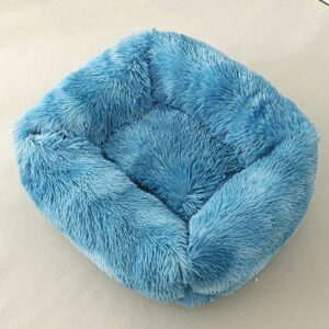 Dog Beds Calming Dog Beds for Small Dogs Buy Again Orders Square Kitten Beds for Indoor Kittens Washable Cat Bed Self Warming Fluffy Soft Anti Anxiety Cat Bed Cat Cuddler Cat Bed