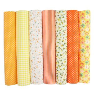 56 Pieces 9.8" x 9.8" Cotton Fabric Fat Quarters Fabric Bundles,Pre-Cut Floral Print Quilting Squares Fabric for DIY Sewing Scrapbooking Crafting Artcraft