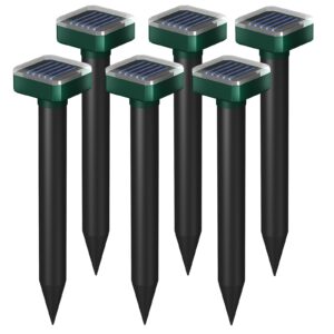 inennt deer repellent devices,6 pack deer repellent devices for garden,deer repellent,deer repellent for plants,deer deterrent devices outdoor,solar deer repellent devices,sonic,waterproof