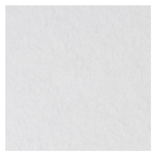 Boardwalk Polishing Floor Pads, 17" Diameter, White, 5/Carton