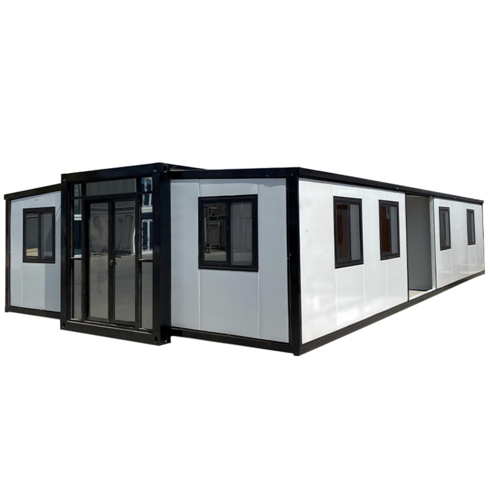 40ft Portable Customizable Tiny House, Customizable Expandable Mobile Folding Design | Modular Prefabricated Container Houses for Hotels, Offices, Booths, Shops, Gardens, Villas, etc.