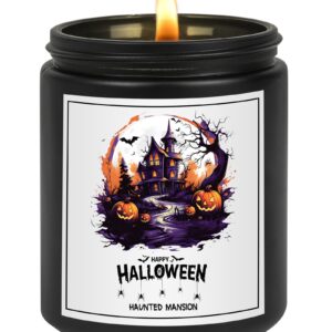 Halloween Decorations, Halloween Candles Gifts, Haunted Mansion Halloween Decor, Pumpkin Spice Candles, Happy Halloween Decorations Indoor for Family Parties Friends.