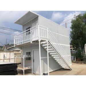 15㎡ portable folding container house, customizable, expandable, mobile modular prefabricated container small house suitable for hotels, stalls, shops, villas, warehouses, etc.