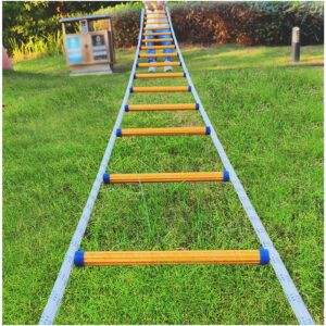 Safety Ladder,Fire Escape Ladder for Home Climbing Fire Escape and Balcony, Reusable Emergency Rope Ladder Weight Capacity up to 450Kg/a/8M