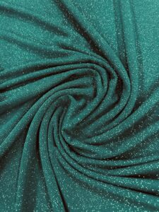 sedona designz glitter ity fabric - 95% polyester 5% spandex | sparkling metallic fabric for crafting, sewing, and diy projects | 58”/60” width