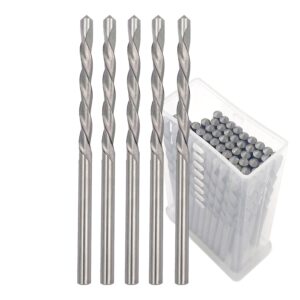 50 pieces drywall cutting tools 1/8 inch guide point cutting bits,hss65 drill bits, cutting drywall, used for with spiral saw and power tools